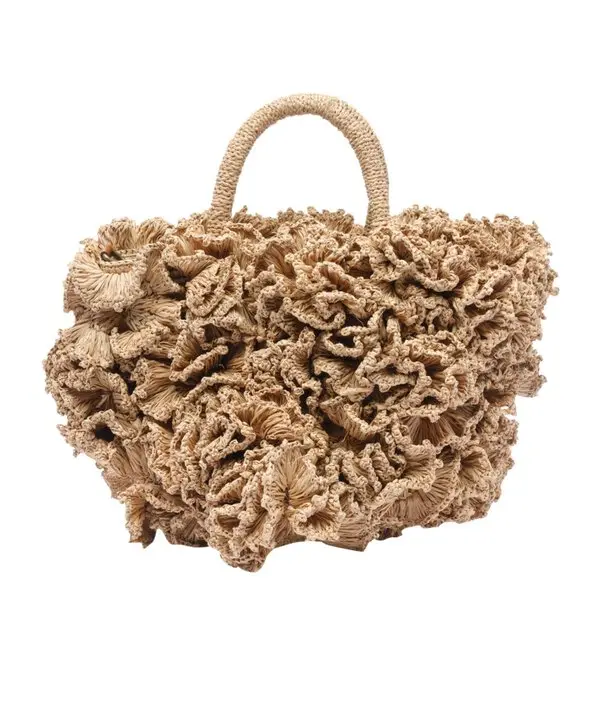 IBELIV 3d Decoration Handbag - Brown