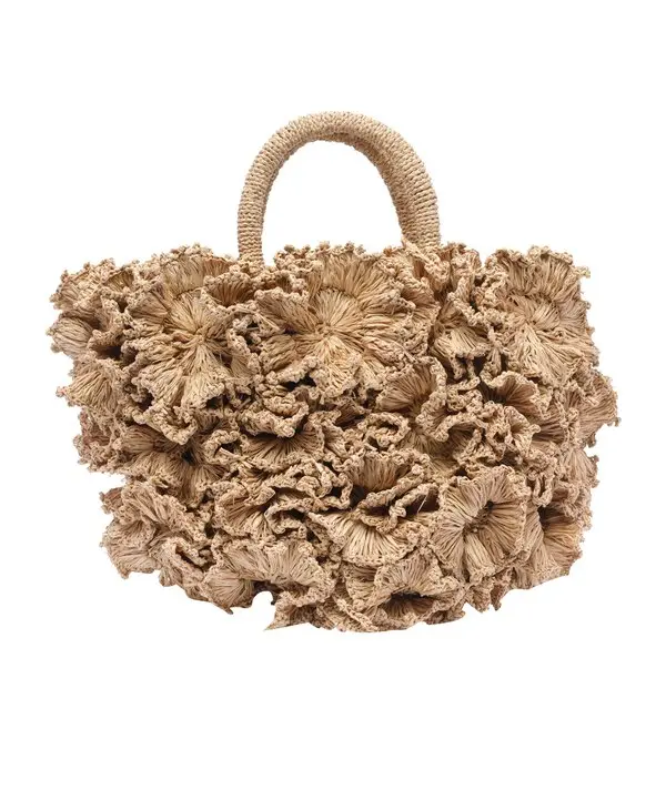 IBELIV 3d Decoration Handbag - Brown