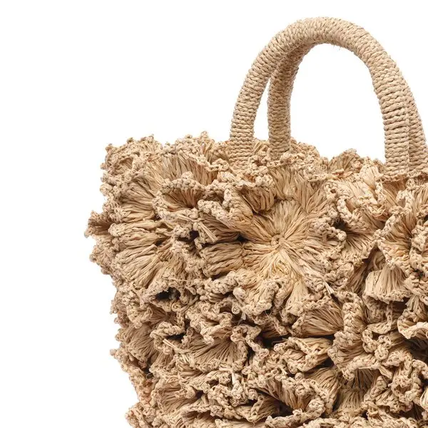 IBELIV 3d Decoration Handbag - Brown