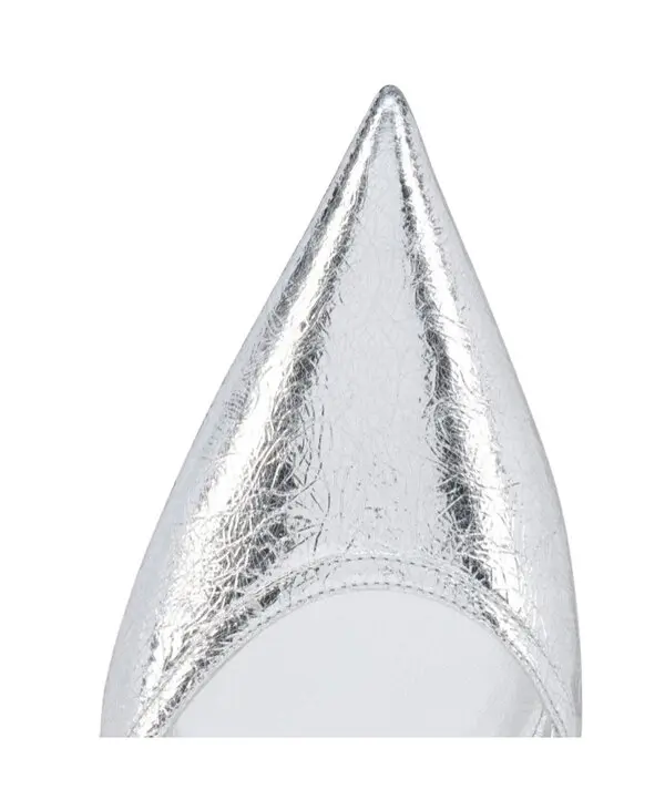 CHRISTIAN LOUBOUTIN Miss Z Slingina Pumps - Silver