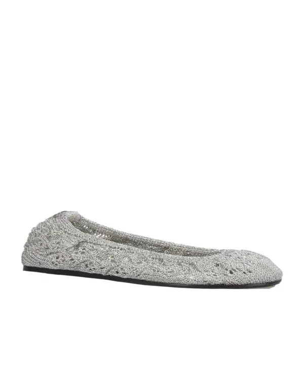 Isabel Marant Étoile Belna Round-toe Ballet Flats - Gray