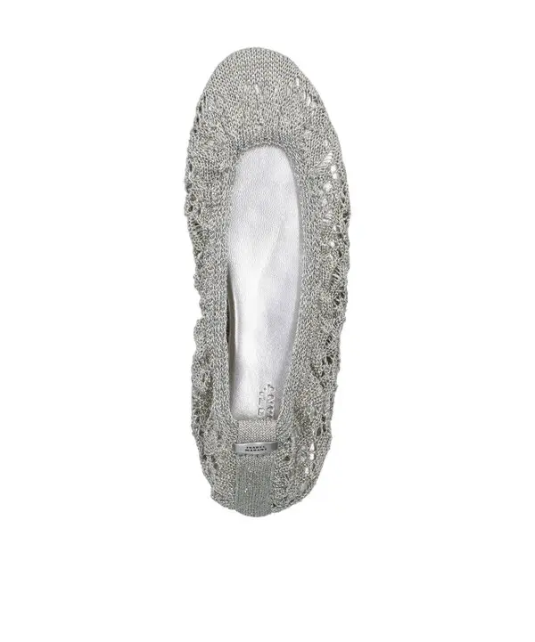 Isabel Marant Étoile Belna Round-toe Ballet Flats - Gray