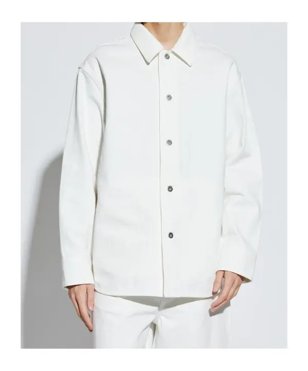 JIL SANDER Long-sleeved Denim Shirt