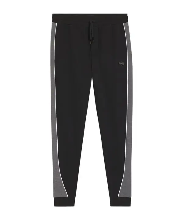 Hugo Boss Drawstring Trousers With Side Stripe Detail