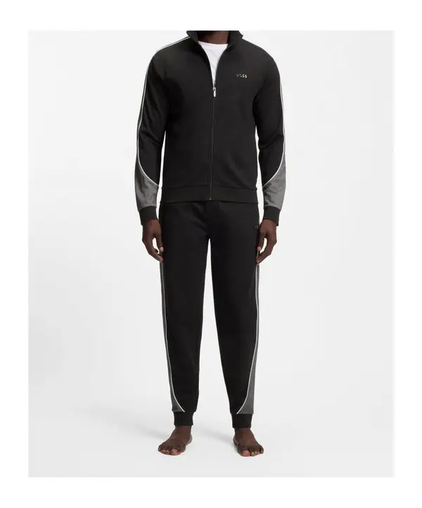 Hugo Boss Drawstring Trousers With Side Stripe Detail