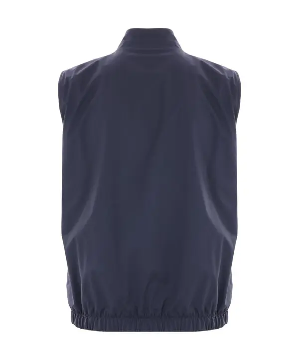 Loro Piana Zipped Reversible Gilet - Navy Blue
