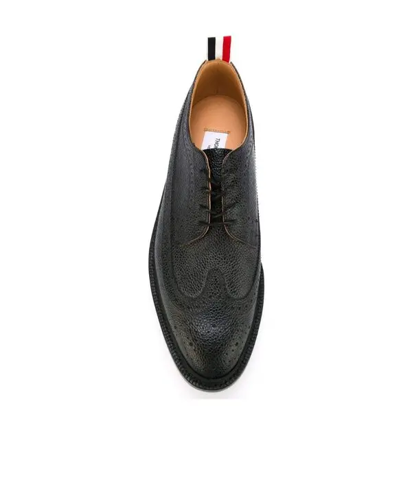 Thom Browne Classic Longwing Brogue - Black