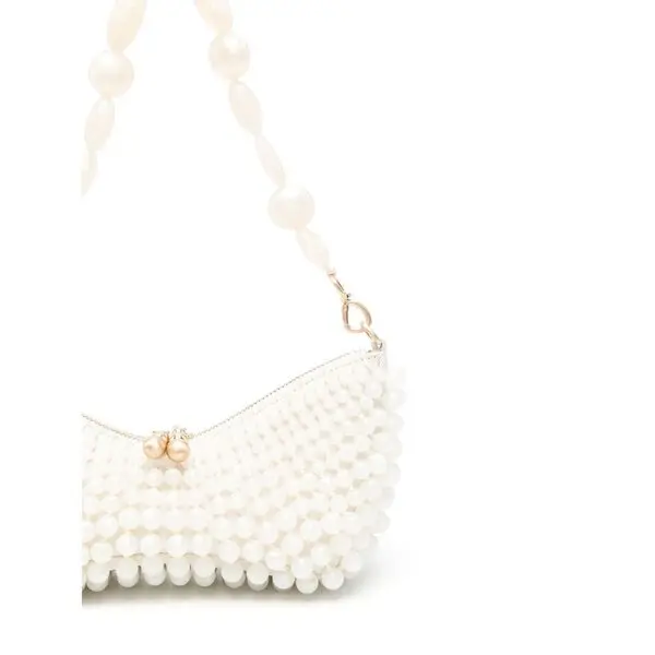 Cult Gaia Mercier Beaded Shoulder Bag