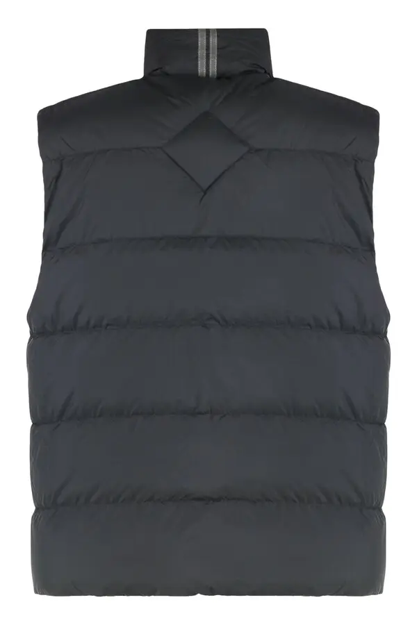 Canada Goose Crofton Down Vest With Logo Patch