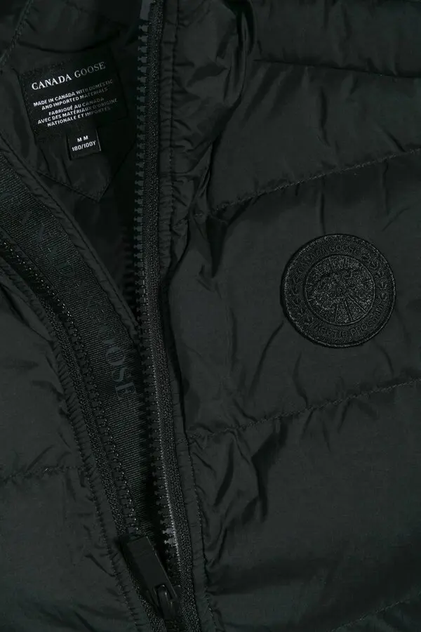 Canada Goose Crofton Down Vest With Logo Patch