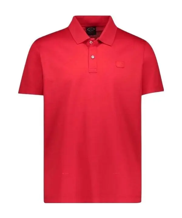 PAUL  SHARK Logo Details Polo Shirt