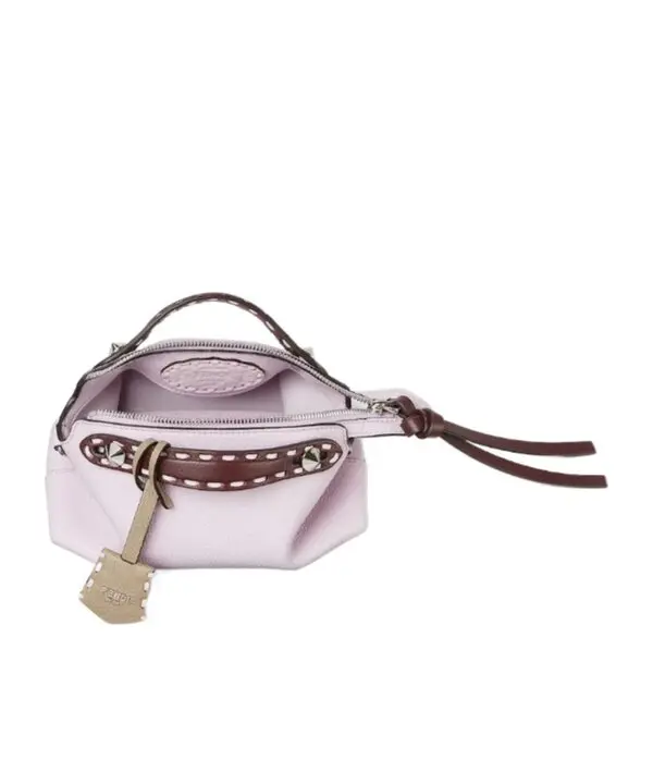 Fendi Mini The Selleria Clutch Bag - Multicolour