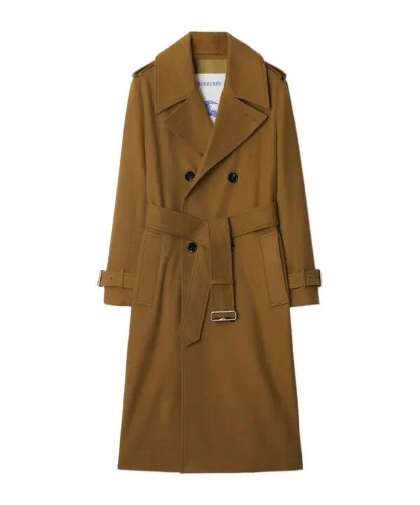 Burberry Belted Cashmere Trench Coat - Nest