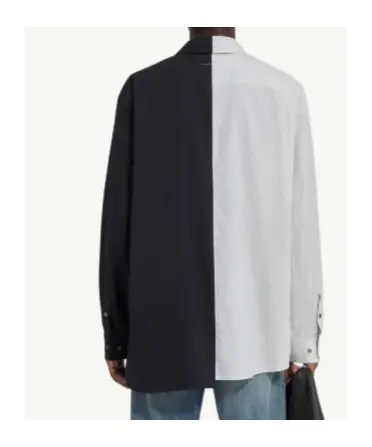 MAISON MARGIELA Two-tone Poplin Shirt