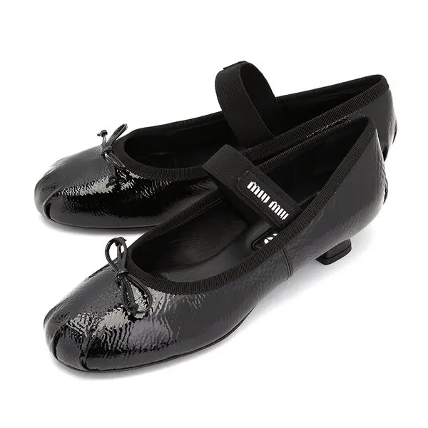 Miu Miu Round Toe Ballet Flats
