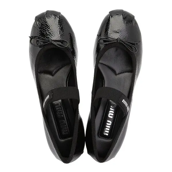 Miu Miu Round Toe Ballet Flats