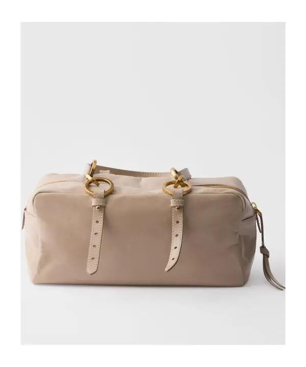 Prada Dangle Medium Leather Top-handle Bag