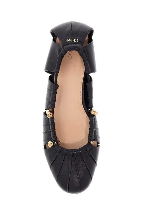 Chloé Luna Ballerina Flats - Black