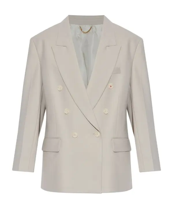 Victoria Beckham Double-breasted Blazer - Grey