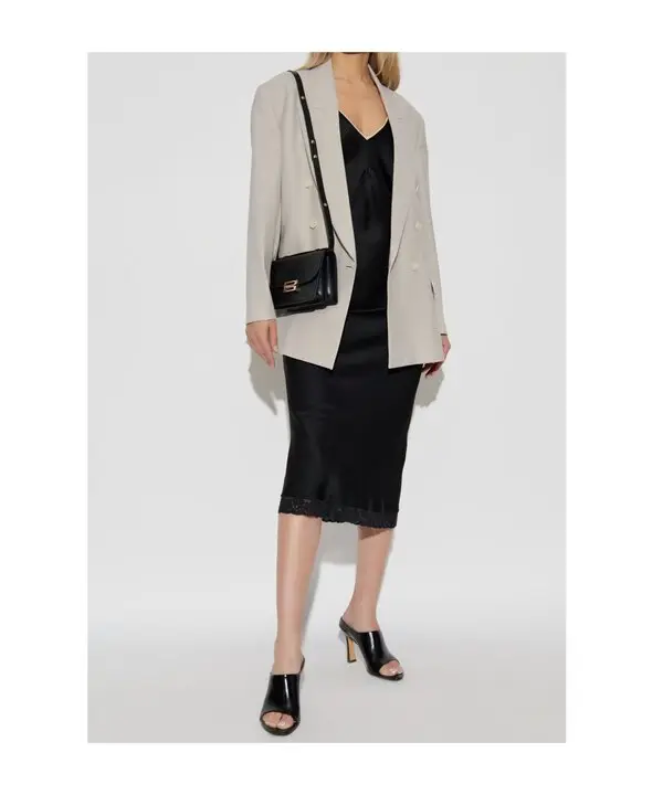 Victoria Beckham Double-breasted Blazer - Grey