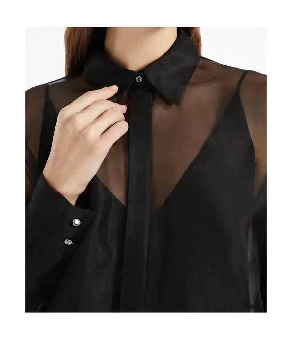 Max Mara Button-up Long-sleeved Top