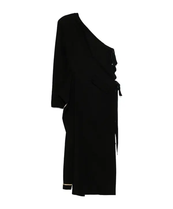 UMA WANG Asymmetrical Single Long Sleeve Coat