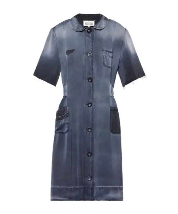 MAISON MARGIELA Vintage Effect Button-front Dress