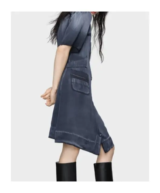 MAISON MARGIELA Vintage Effect Button-front Dress