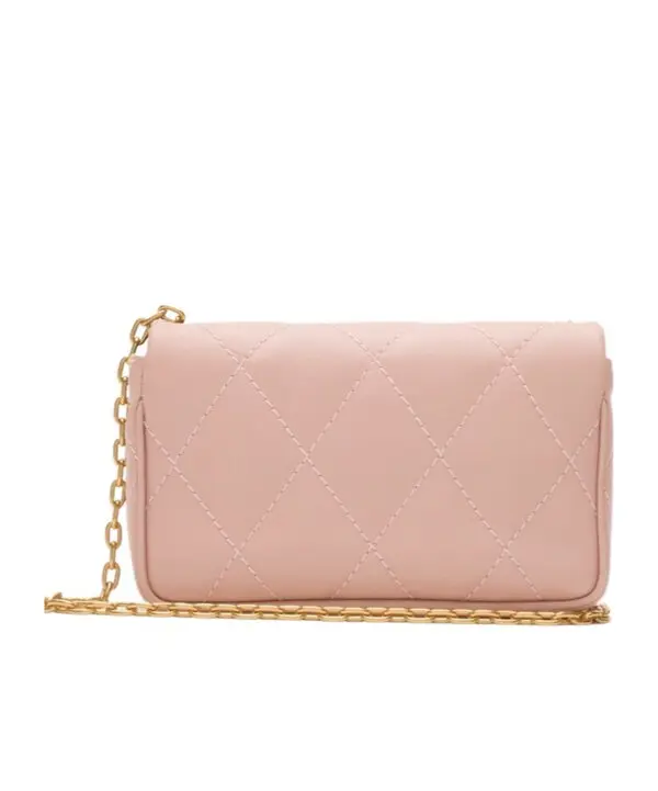 Burberry Strand Clutch With Chain Strap