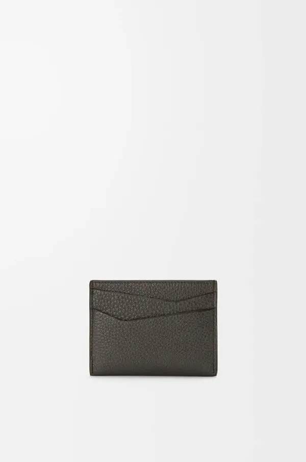 Loewe Puzzle Plain Card Holder - Dark Gray