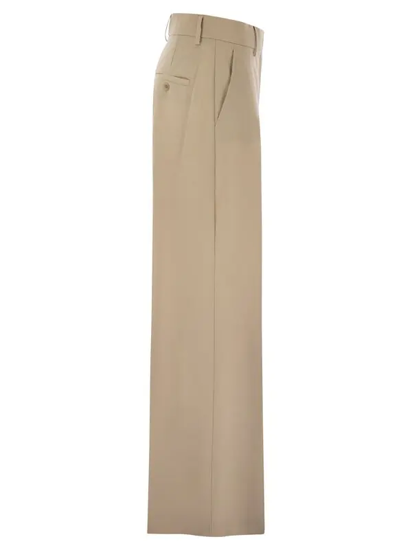 Max Mara Visivo Wide-leg Pants - Beige