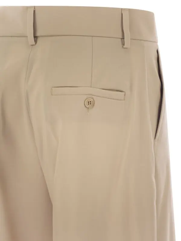 Max Mara Visivo Wide-leg Pants - Beige