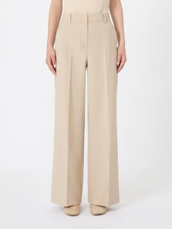 Max Mara Visivo Wide-leg Pants - Beige