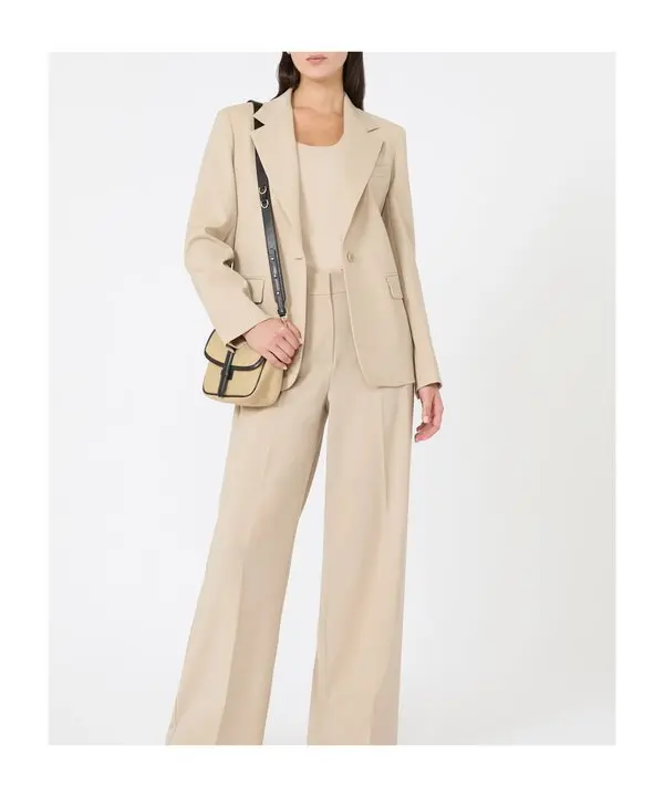 Max Mara Visivo Wide-leg Pants - Beige