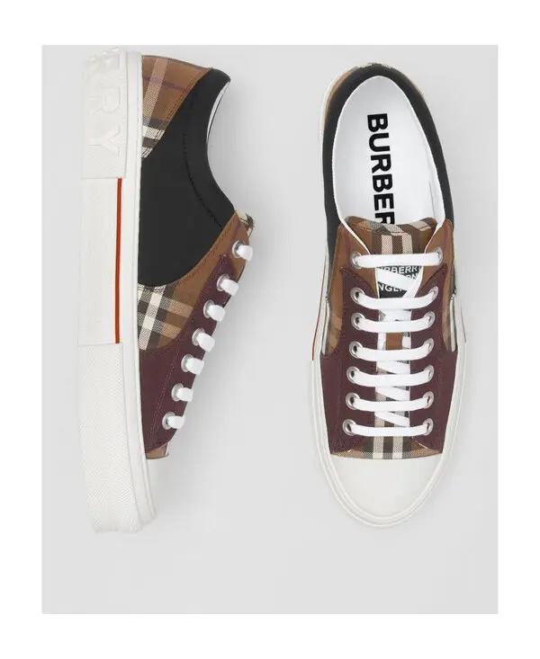 Burberry Vintage Check Patchwork Sneakers
