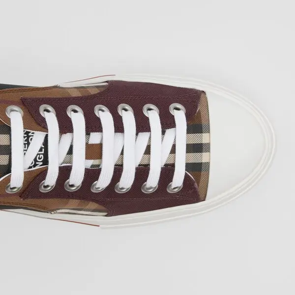Burberry Vintage Check Patchwork Sneakers