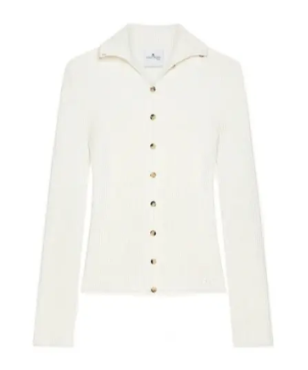 COURREGES Solar Cardigan - Traditional White