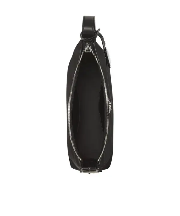 Mcm Logo Plaque Shoulder Bag