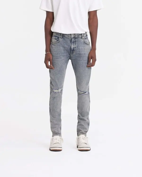 REPRESENT Distressed Jeans - Gray