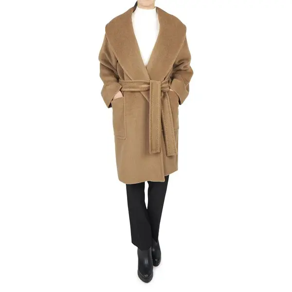 Max Mara Cloruro Belted Coat