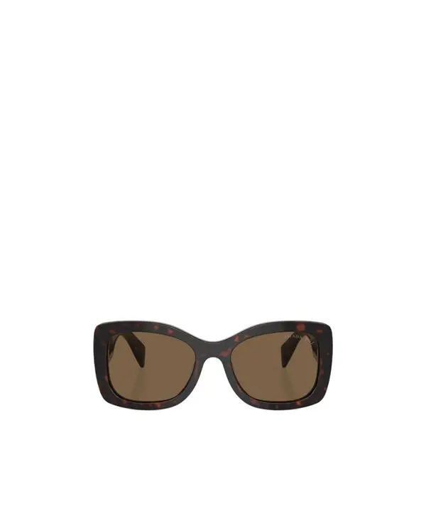 Prada Square Frame Sunglasses - Brown
