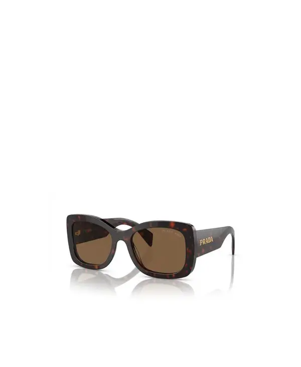 Prada Square Frame Sunglasses - Brown