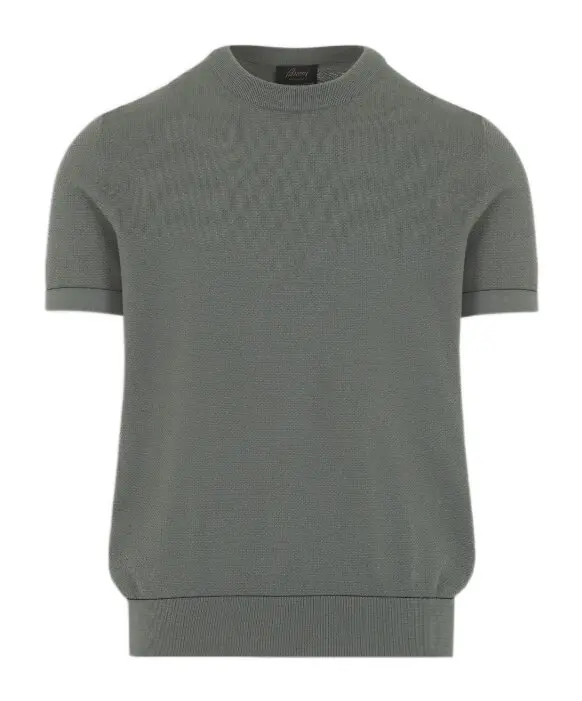Brioni Short Sleeve Crewneck T-shirt - No