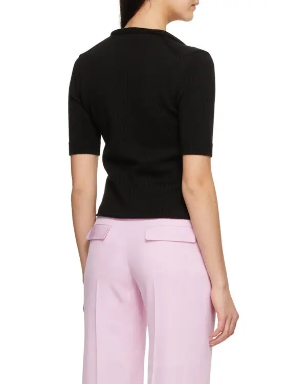 Chloé Cut-out Knitted Top