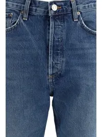 AGOLDE High-rise Straight-leg Jeans - Blue