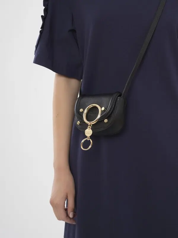 See By Chloé Mara Leather Shoulder Bag - Black