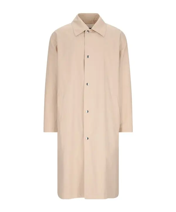 JIL SANDER Buttoned Long Coat