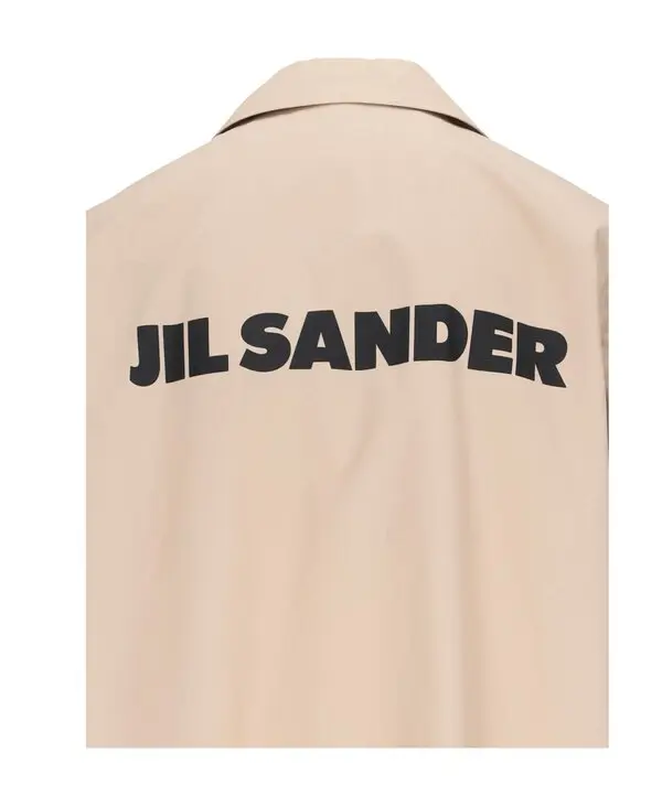 JIL SANDER Buttoned Long Coat
