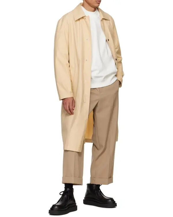 JIL SANDER Buttoned Long Coat