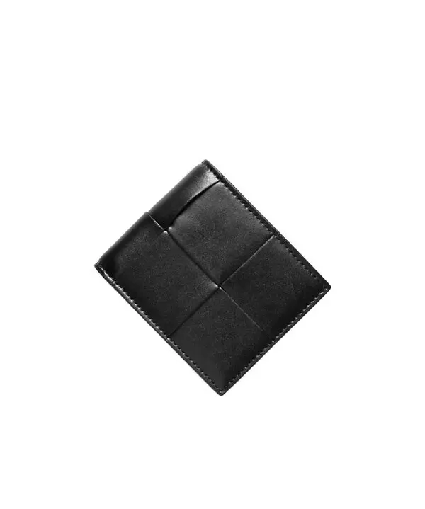 Bottega Veneta Logo Wallet - Black